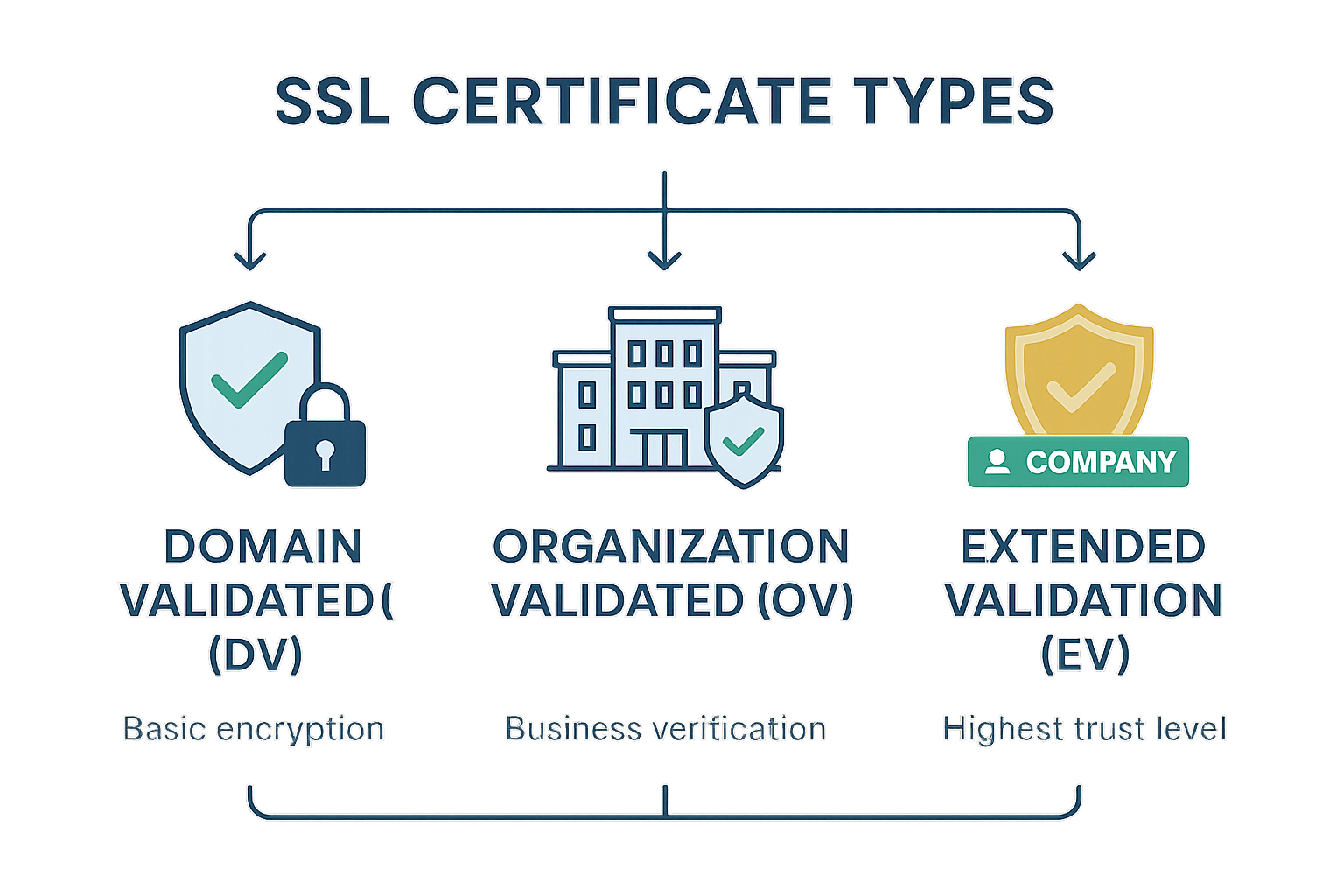 Understanding SSL Certificate Types Available from Trustico® – Trustico® Online Security